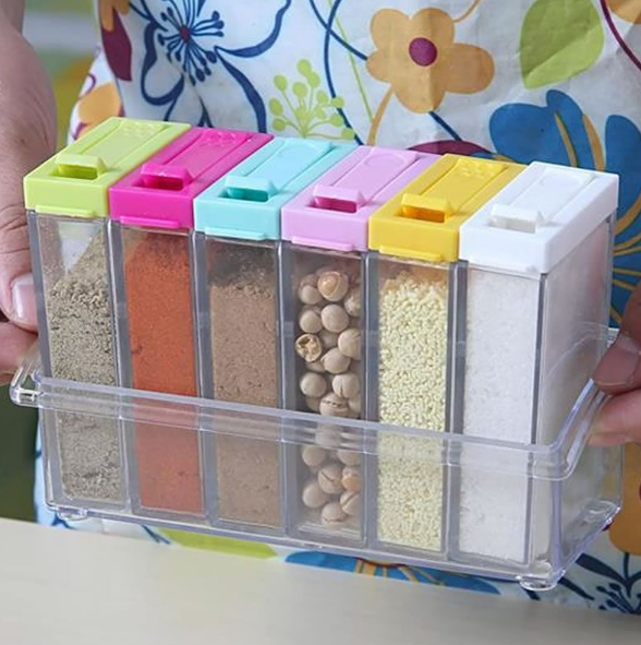 Multi-Functional 6 Boxes Seasoning Storage Set – SA's Prices Most ...