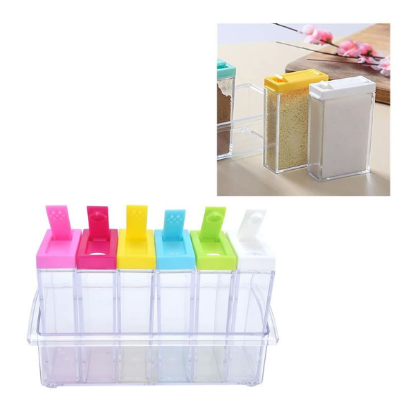 Multi-Functional 6 Boxes Seasoning Storage Set – SA's Prices Most ...